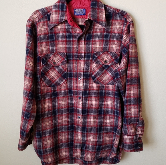 Pendleton | Shirts | Vintage Pendleton Pure Virgin Wool Plaid S | Poshmark